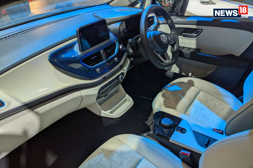 Auto Expo 2020: Tata Altroz Electric Hatchback Detailed Image Gallery ...