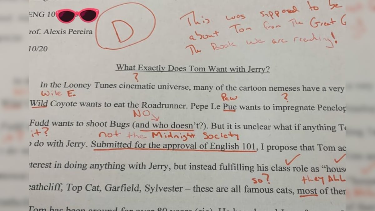 Comedian Posts Fake Essay Online Pretending to be an English Teacher ...