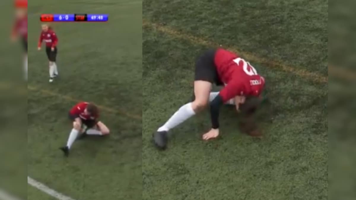 Wonder Woman of Football? Player Dislocated Knee, Sets it Back and ...