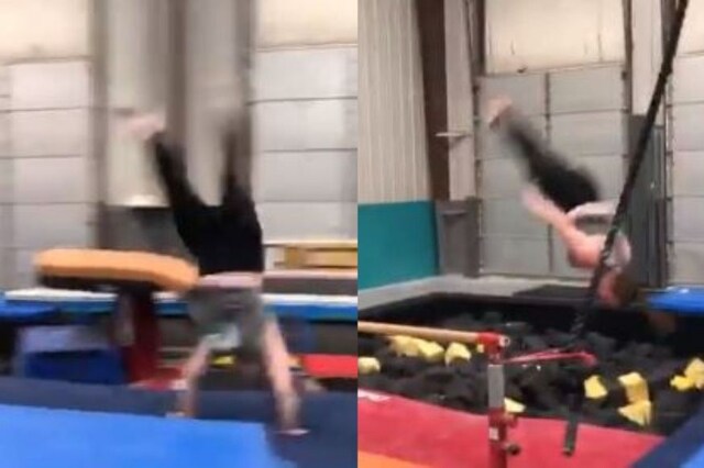 Watch: This 38-year-old Woman Doing Back-Flip and Cartwheel is Breaking ...