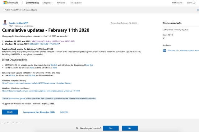 You Have Been Warned: Do Not Install The Latest Windows 10 Updates on ...