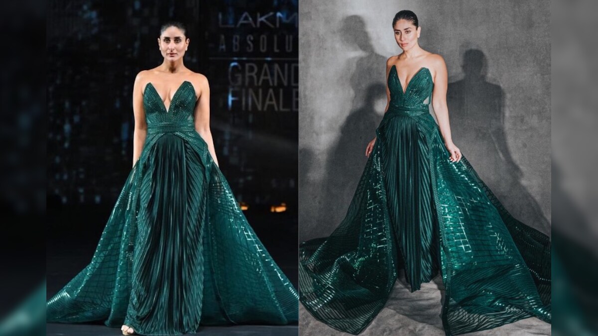 Kareena Kapoor Khan Ruled the Lakme Fashion Week Runway in a Stunning 3D Outfit - News18