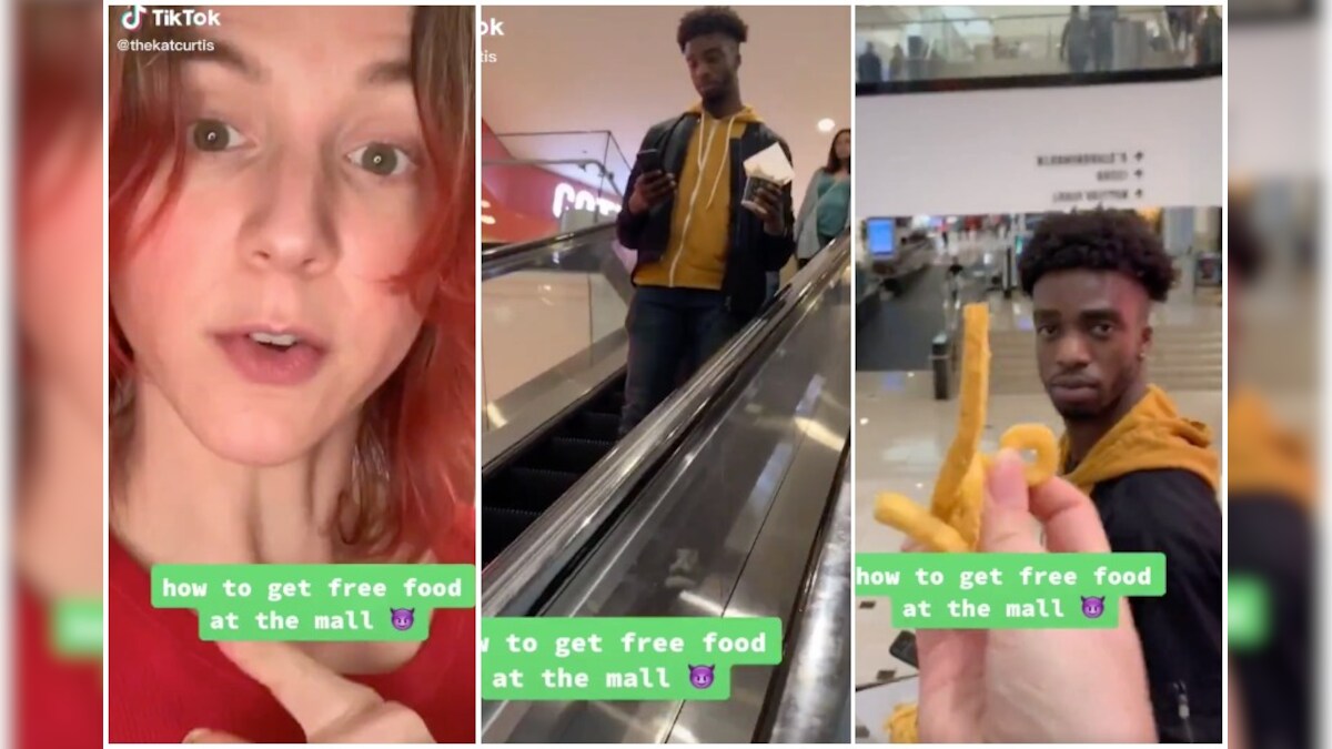 Snatch and Snack: Woman Goes Viral for Grabbing 'Free' Food from Strangers