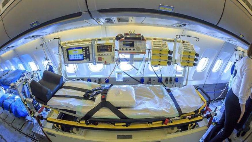 Inside 'Flying Hospital' That Airlifted COVID-19 Patients Safely Out Of ...