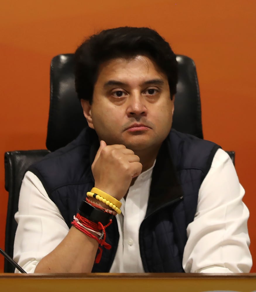 Jyotiraditya Scindia Joins BJP, a Day After Resigning from Congress ...