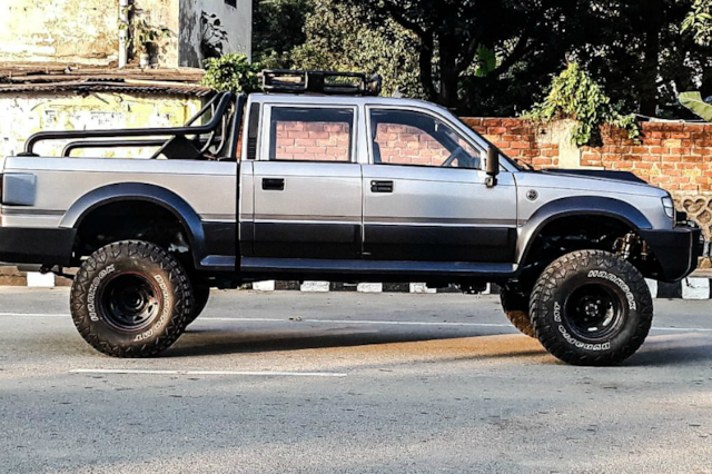 This DC-Modified Old-School Tata Telcoline Pick-up Truck is Made to ...