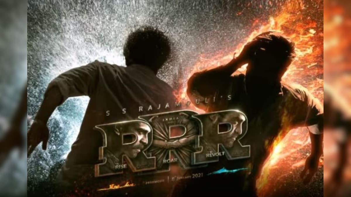 RRR Motion Poster: Rajamouli Shares Glimpse of Jr NTR, Ram Charan and ...