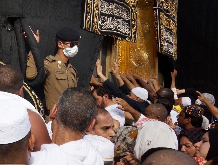 Muslims Pray During the Laylat al-Qadr in Mecca, Observe Social ...