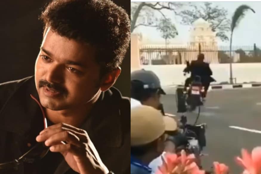Thalapathy Vijay's Power-packed Bike Stunt In Viral Video Will Leave ...