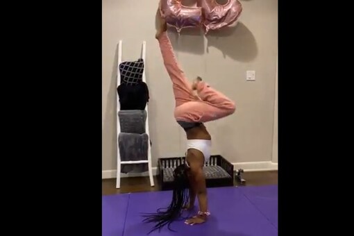 Olympic Champion Simone Biles is Here to Ace the Handstand Challenge ...