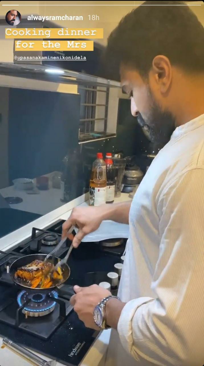 Lockdown Diaries: Ram Charan Cooks Food For Wife Upasana Kamineni ...