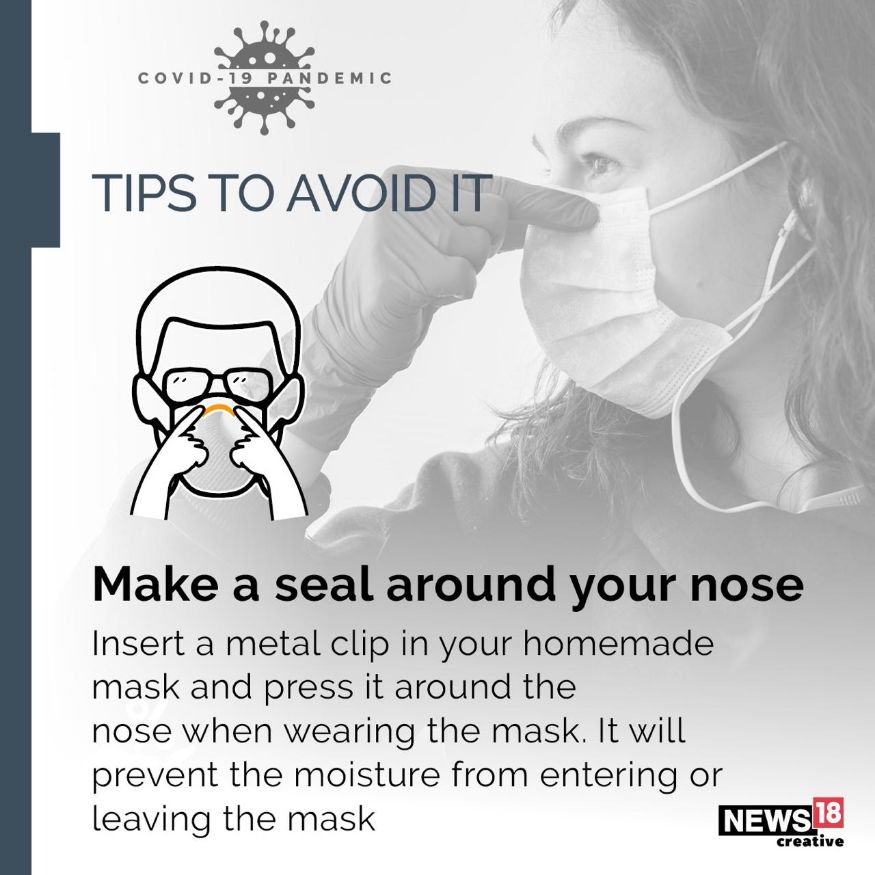 Tips To Avoid Foggy Glasses When Wearing A Face Mask