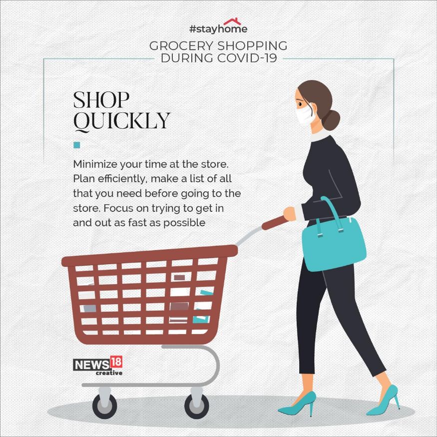 #STAYHOME: Tips to Keep Yourself Safe During Grocery Shopping - News18