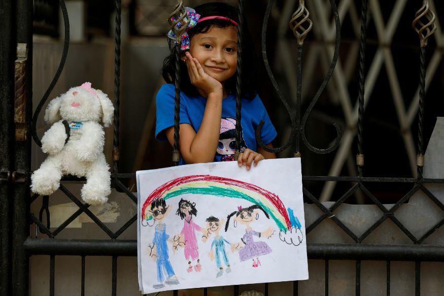 Kids' Drawings From Lockdown Show the World What They Miss Most - News18