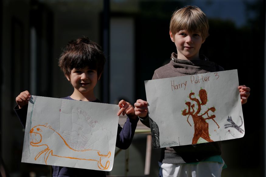 Kids' Drawings From Lockdown Show the World What They Miss Most - News18
