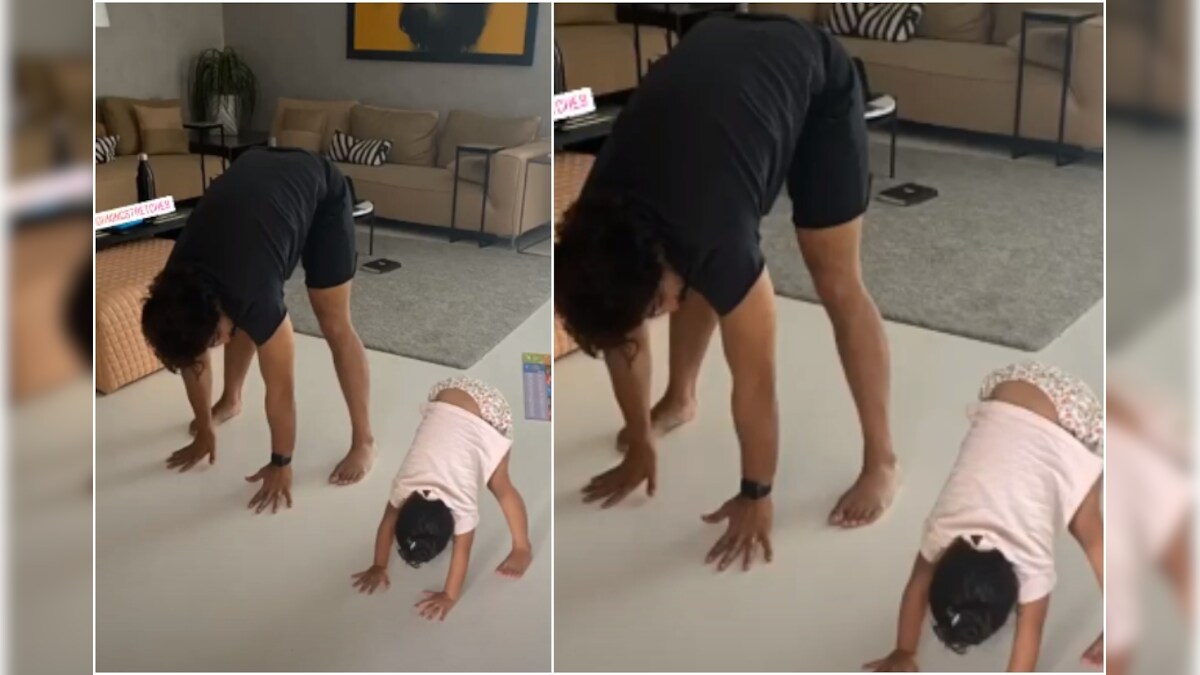 Allu Arjun Finds His Workout Partner in Daughter Arha - News18