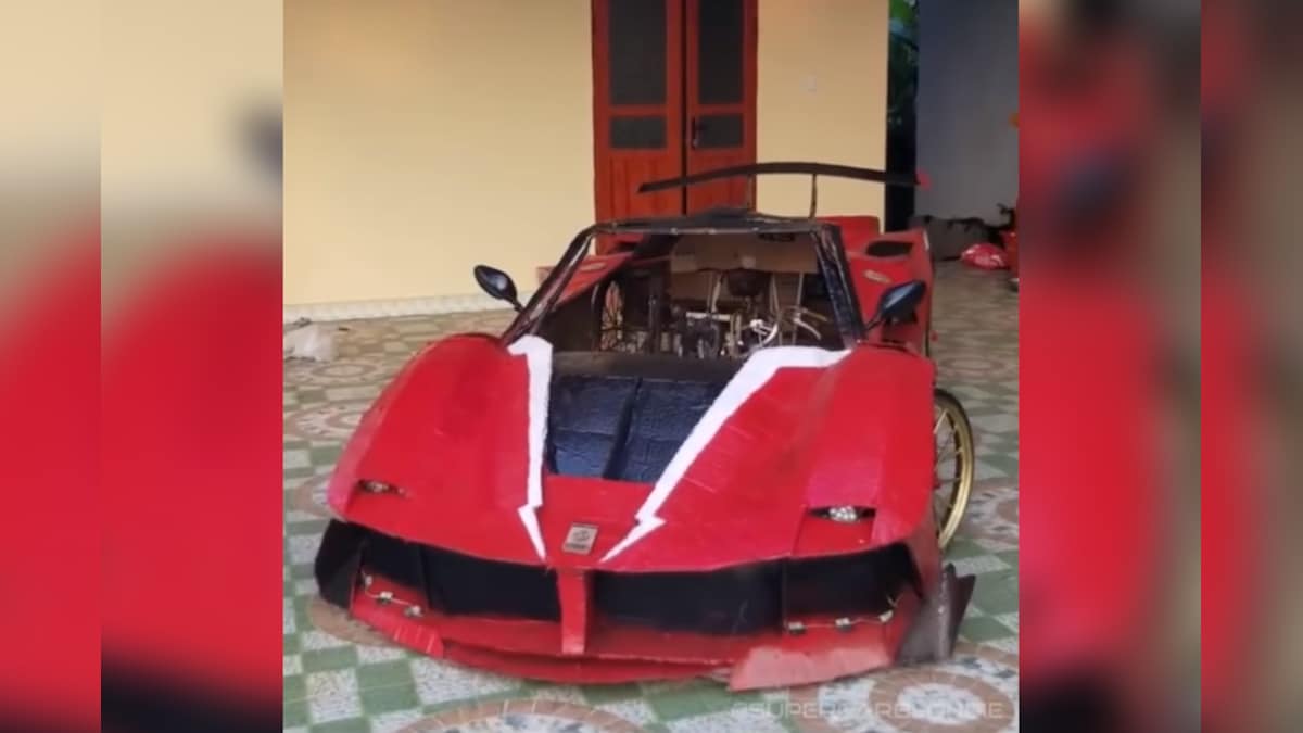 Three Friends From Vietnam Build a Ferrari in Their Home For Just Rs ...