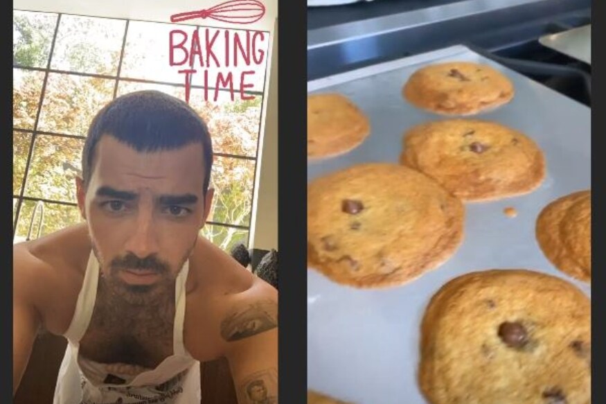 Joe Jonas Turns Chef to Bake Delectable Cookies, Take a Look