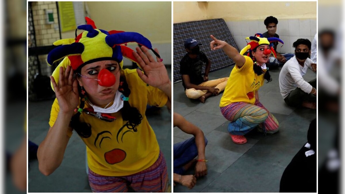Two Sisters Dressed as Clowns to Bring a Smile to Migrant Workers in ...