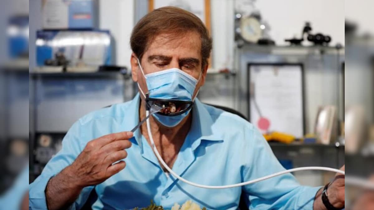 This New Mask Allows You to Eat Without Having to Take the Face cover ...