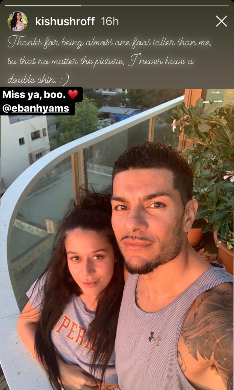 Krishna Shroff Shares Romantic Pic with Boyfriend Eban Hyams, Writes ...