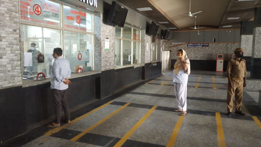 Passengers Throng Reservation Counters as Indian Railways Resumes ...