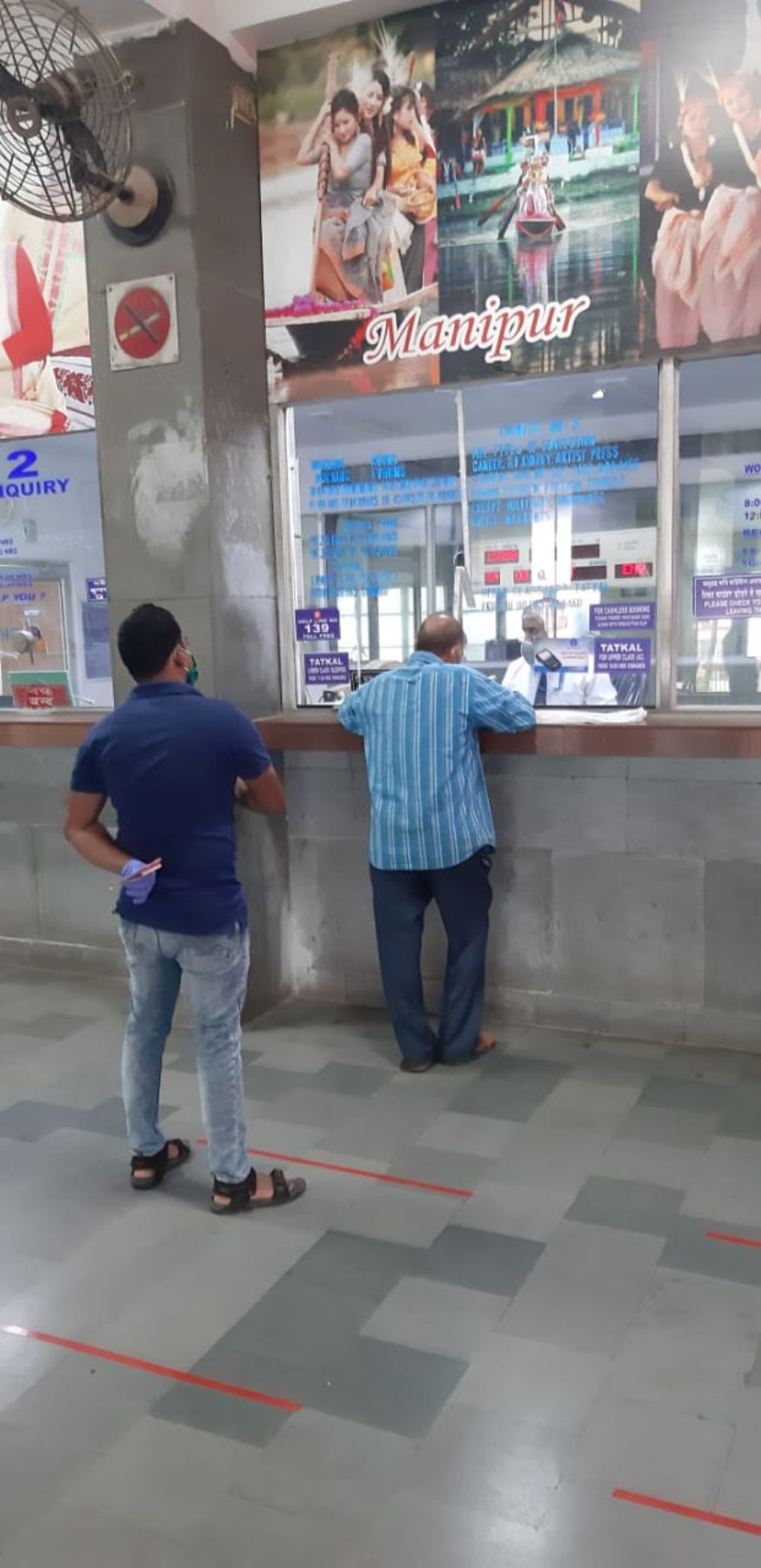 Passengers Throng Reservation Counters as Indian Railways Resumes ...