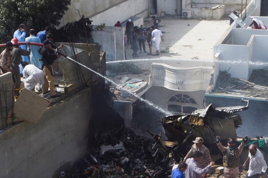Pakistan Plane Crash: Ground Zero Photos - News18