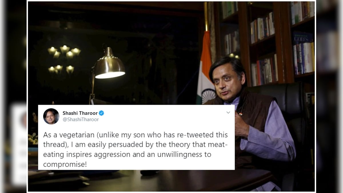 Does Shashi Tharoor Really Think Meat-Eaters are More Aggressive and ...