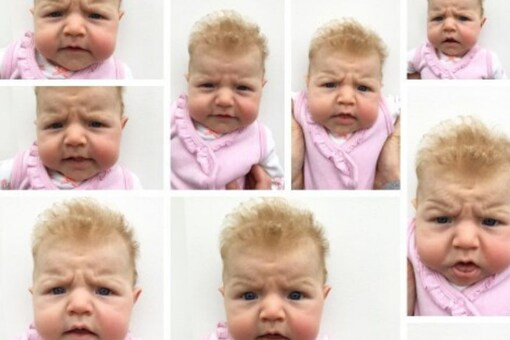 Infant's Grumpy Facial Expressions for Passport Photo Sums up 2020 - News18