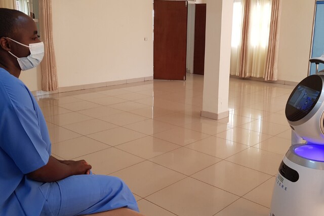 Rwandan Medical Workers Deploy Robots to Minimise Coronavirus Risk - News18