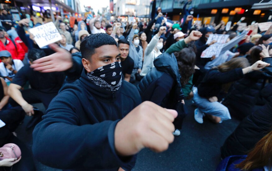 Hundreds Attend Black Lives Matter Protests in New Zealand - News18