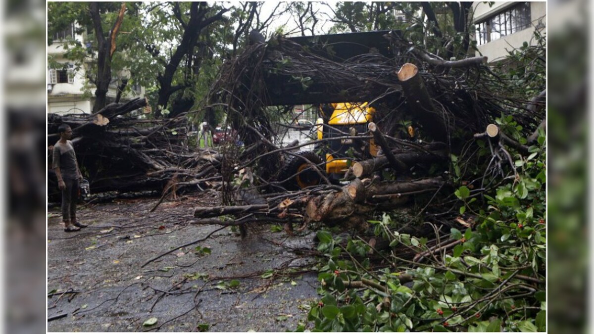 With Power Lines Snapped and Traffic Disrupted, Cyclone Nisarga Ravages ...