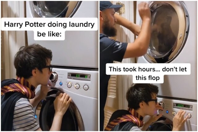 Music Magic: Two Boys Recreate Harry Potter Theme Using Washing ...