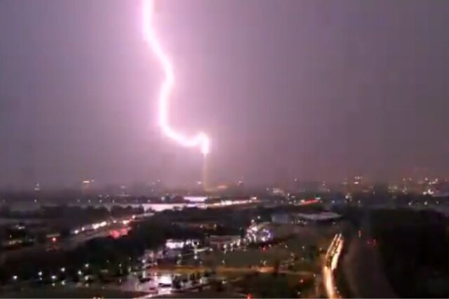 'Thor Joins the Protests': Twitter Shocked After Lightning Strikes ...