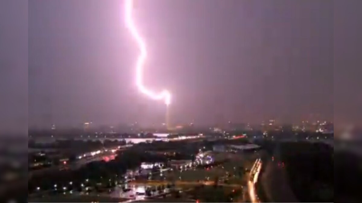 'Thor Joins the Protests': Twitter Shocked After Lightning Strikes ...