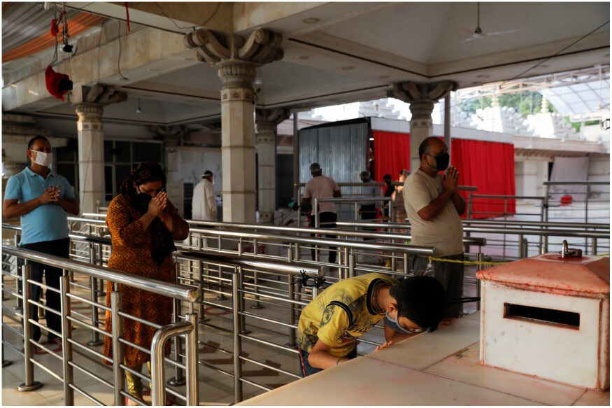 Devotees Throng Religious Places as Temples Across India Reopen - News18