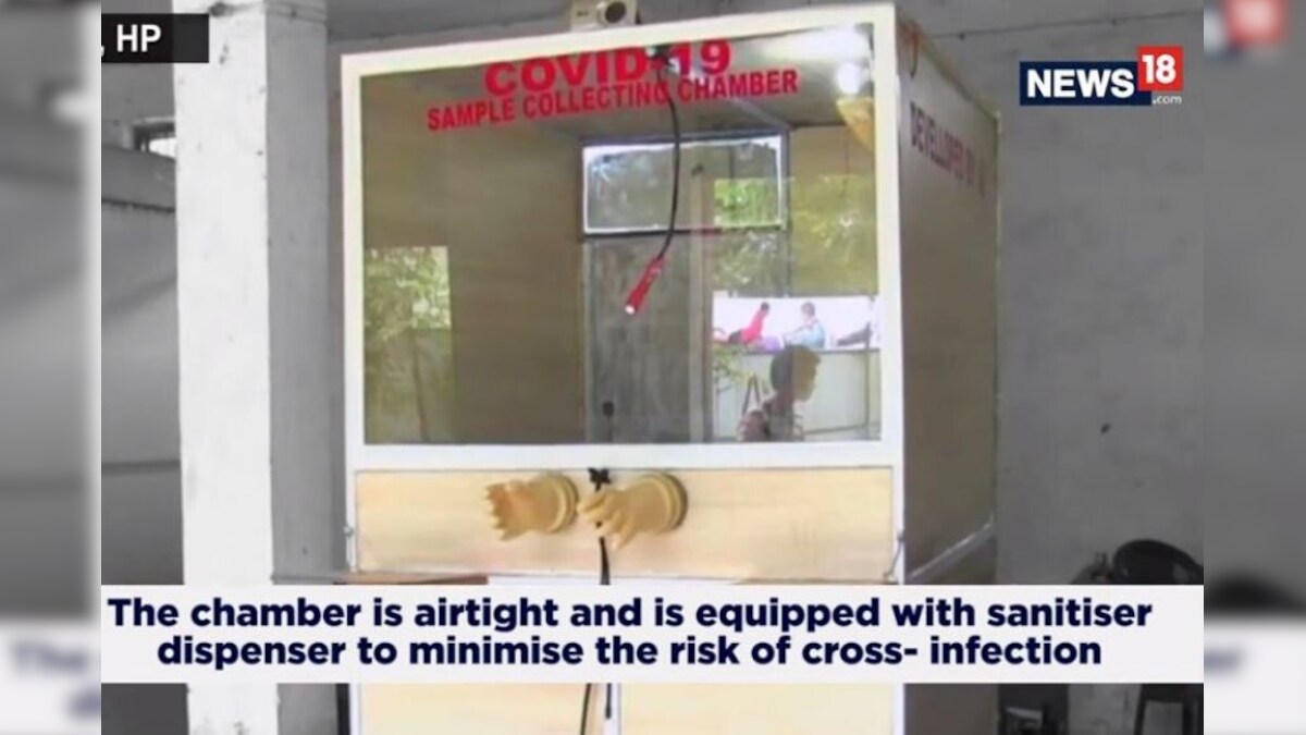 Students from Himachal Pradesh Build Sample Collection Booth to Prevent ...