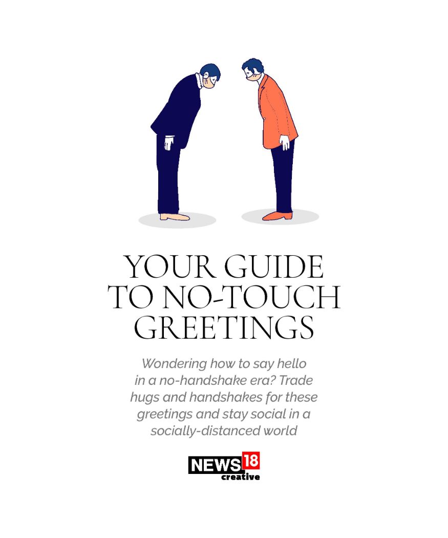 A Guide to No-Touch Greetings - In Pictures - News18