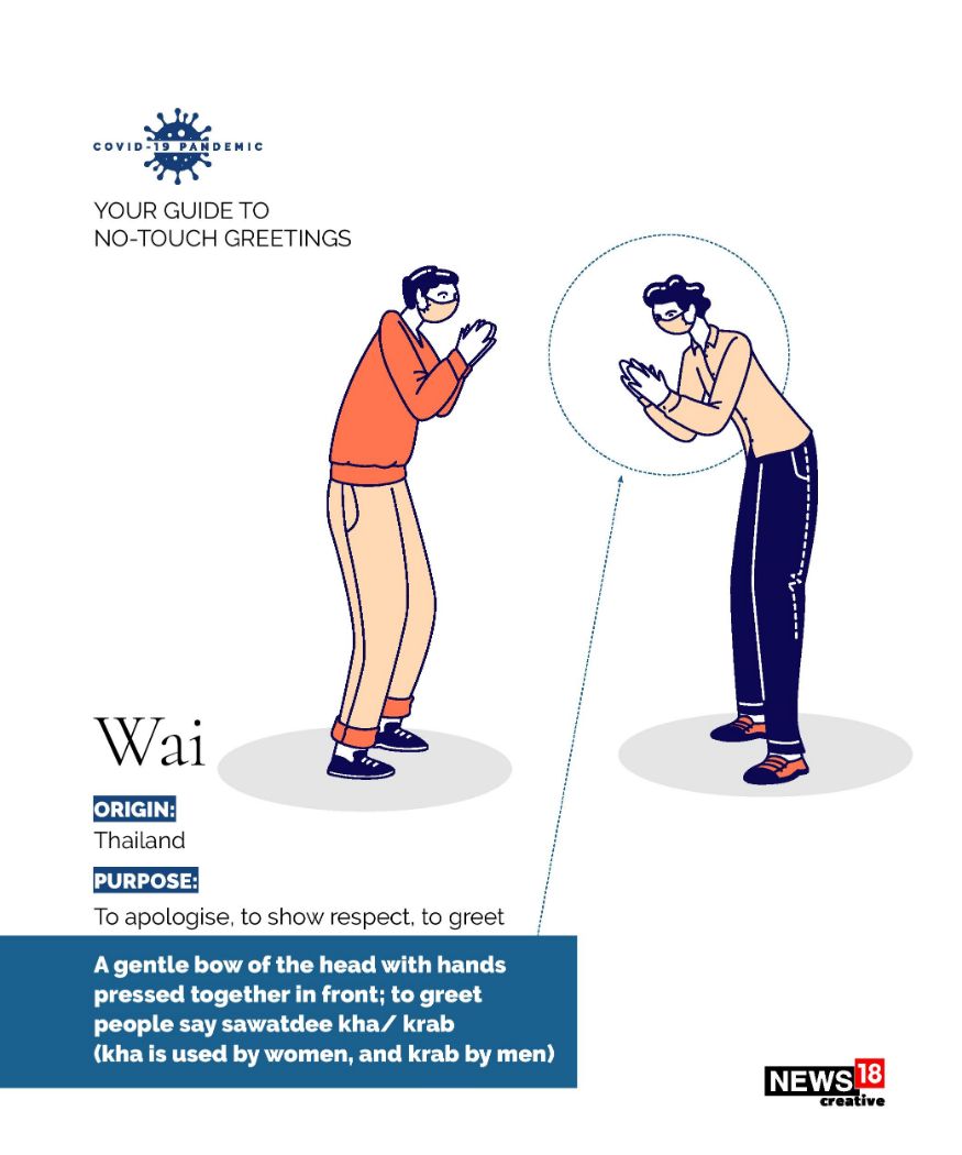 A Guide to No-Touch Greetings - In Pictures - News18