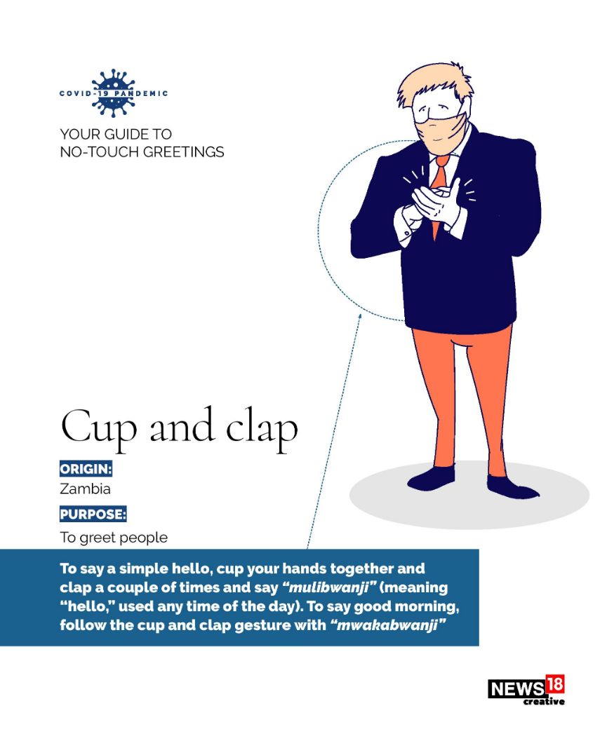 A Guide to No-Touch Greetings - In Pictures - News18