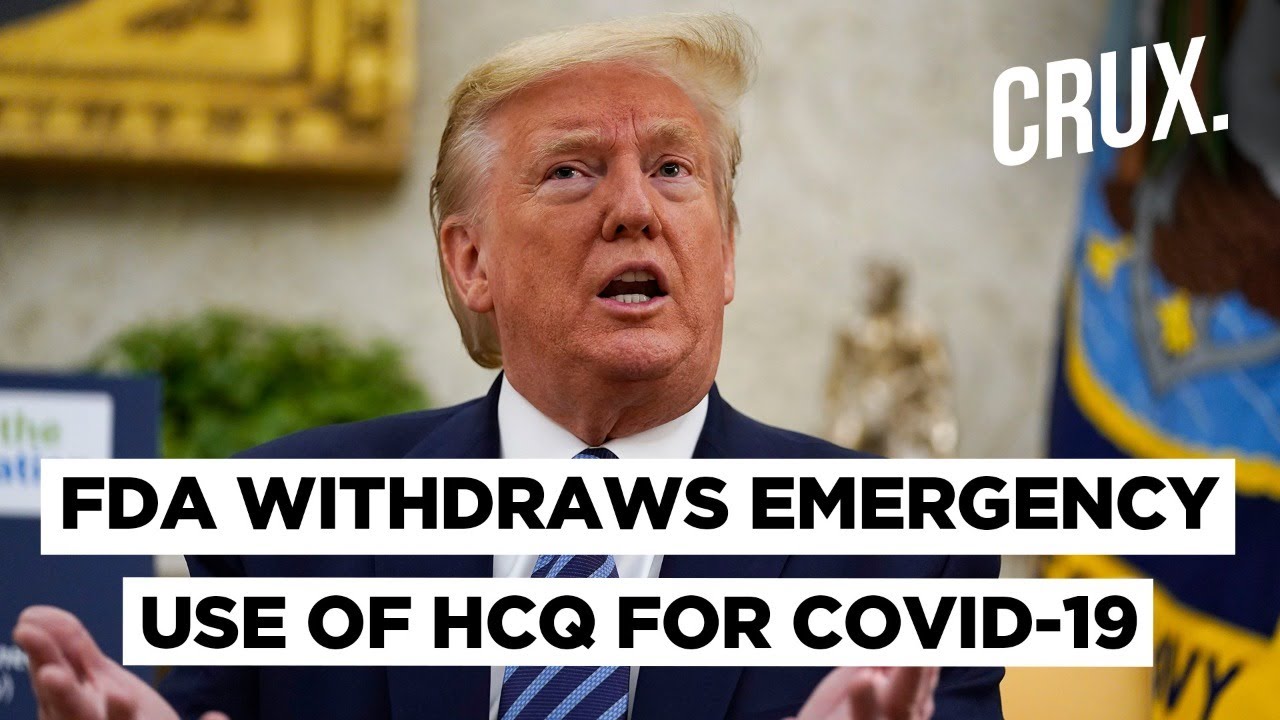 Trump Slams FDA Decision on HCQ, Says 'I Feel Good About Taking HCQ ...