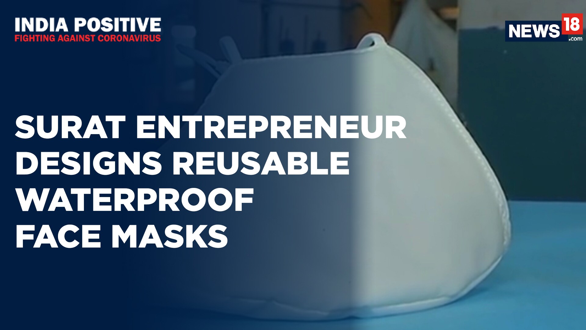 India Positive: Waterproof Face Masks To Protect You From Covid-19 ...