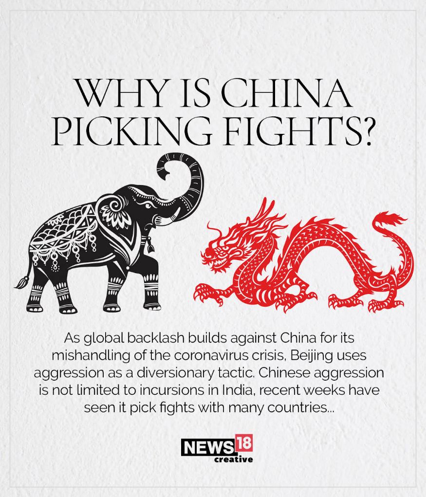Explainer: A look at Countries CHINA Has Picked Fight With - News18