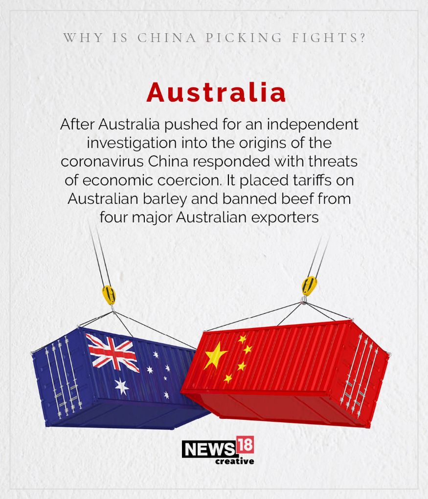Explainer: A look at Countries CHINA Has Picked Fight With - Photogallery