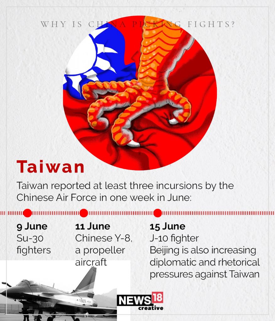 Explainer: A look at Countries CHINA Has Picked Fight With - Photogallery
