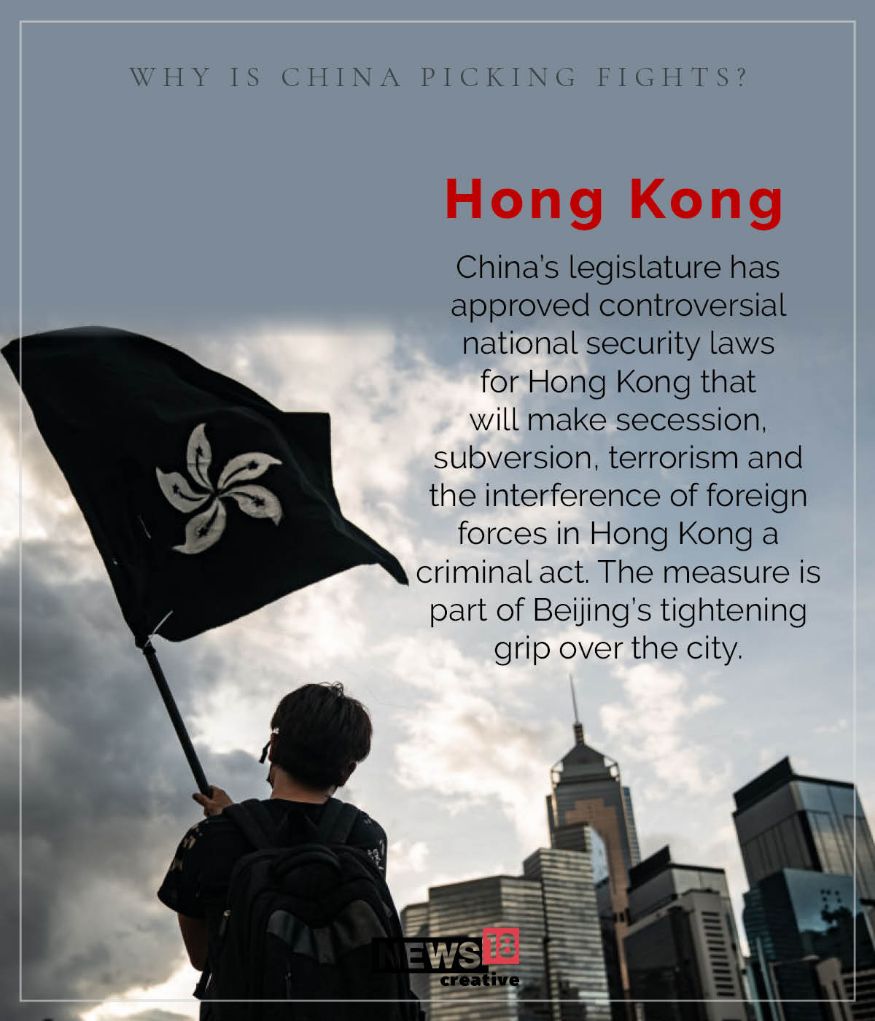 Explainer: A look at Countries CHINA Has Picked Fight With - News18