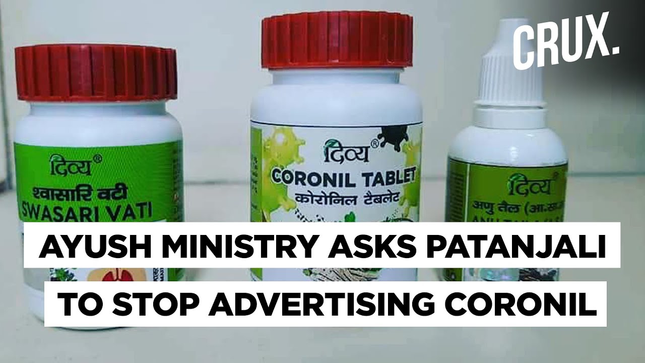 Patanjali's 'Coronil' Runs Into Trouble After Claims of 'Curing' COVID ...
