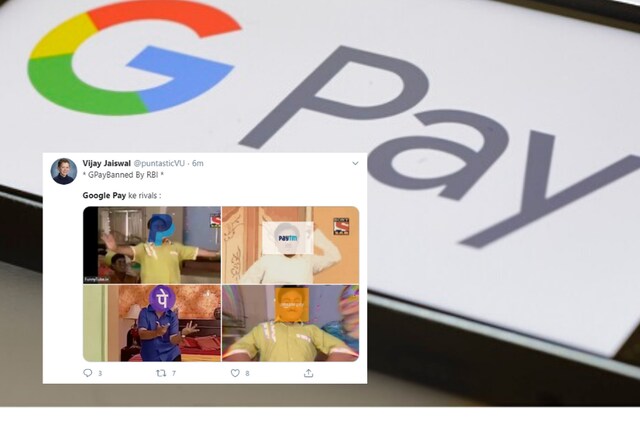 Twitter Floods with Memes as 'GPay Banned by RBI' Trends Despite ...
