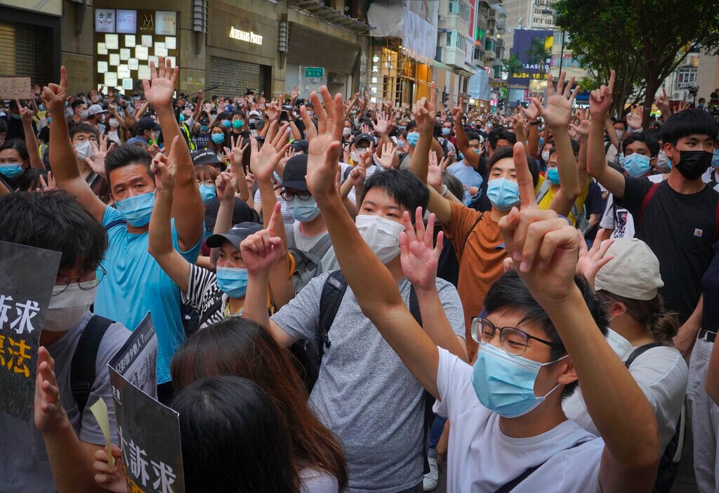 Hong Kong Police Make First Arrests Under New Security Law News18